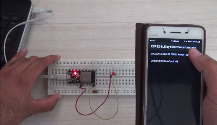Home Automation using Bluetooth of ESP32 | Full Electronics Project