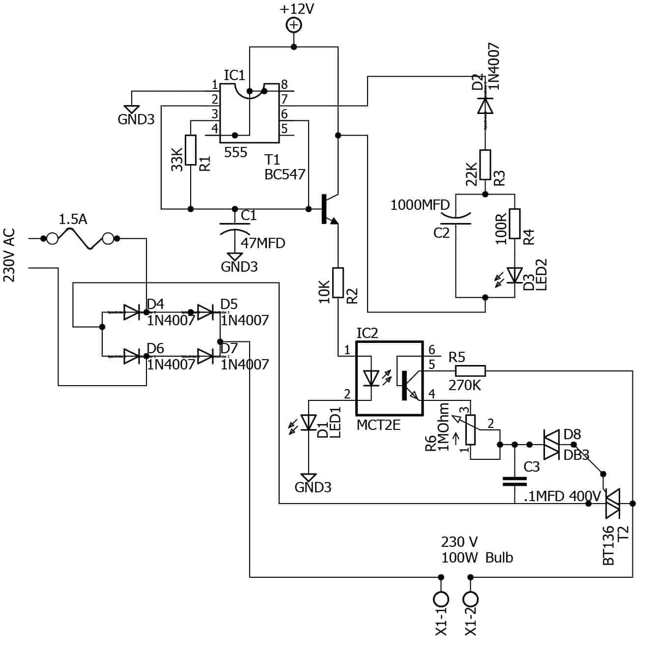 How to Construct a Gradual ON and OFF Bulb | Full Protype Explained