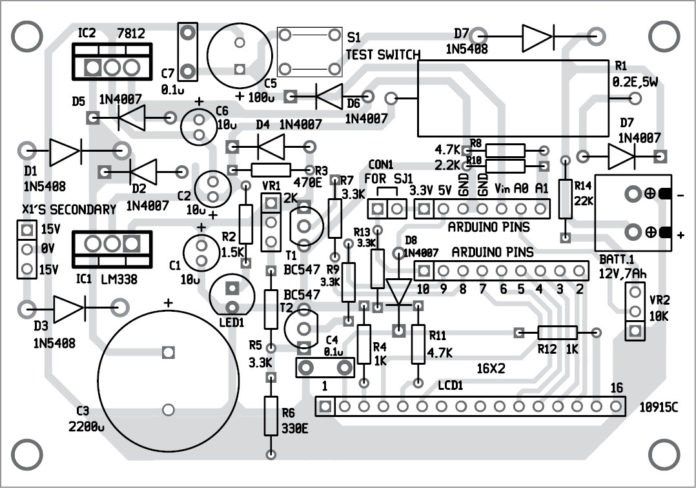 Arduino-Controlled 12V Automatic Battery Charger | Full DIY Project