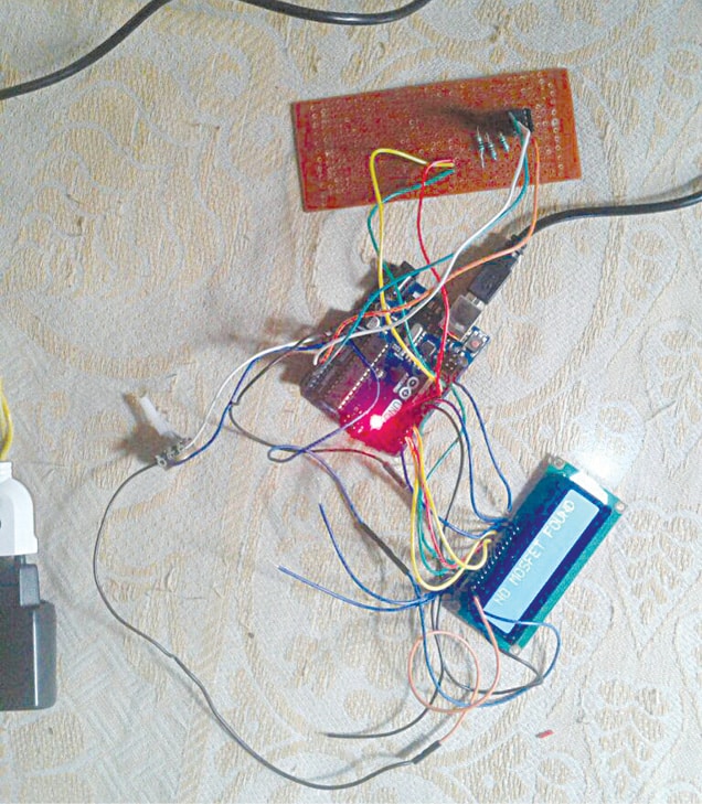 Arduino Based MOSFET Terminal Identification System