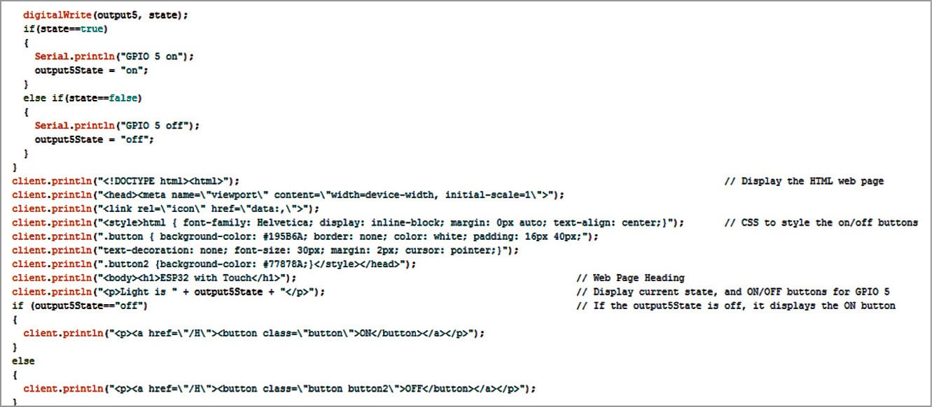 The IoT and Touch-Based Home Automation