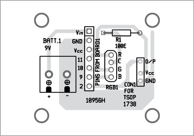 IR Remote-Controlled RGB Bulb