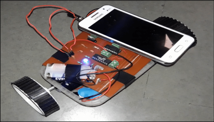 DIY Cellphone Operated Land Rover without Microcontroller