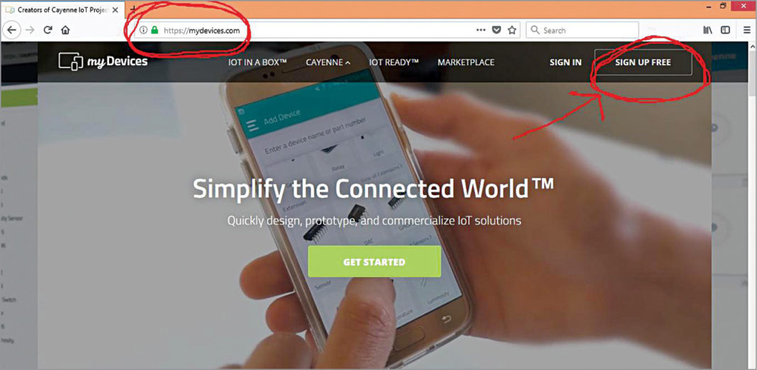 Temperature Monitoring On Cayenne Iot Platform Full Electronics Project