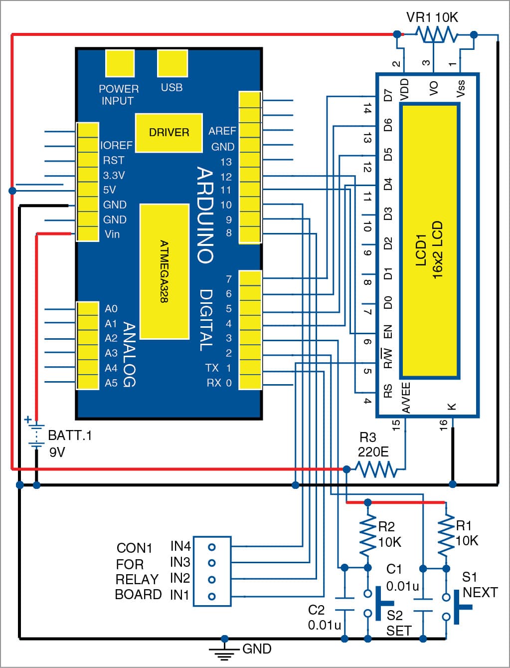 Interactive Electrical Equipment Control using Arduino Dev. Kit