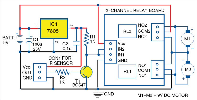 Simple Obstacle Avoidance robot | Full Electronics Project