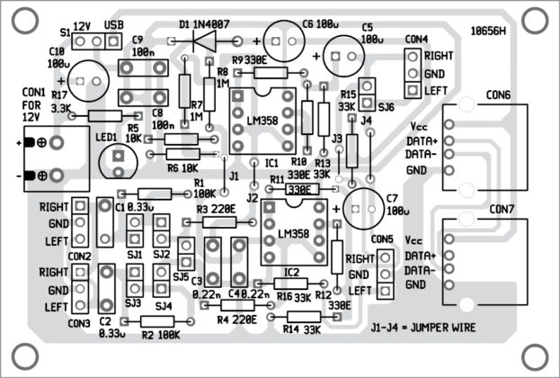 Multipurpose Configurable Audio Buffer For Headphones | DIY Project
