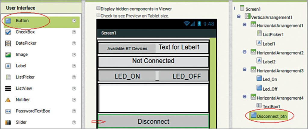 Designing Android App For Communication With Bluetooth