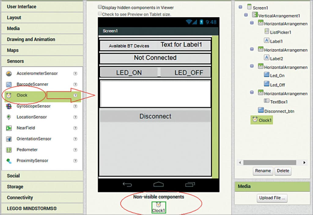 Designing Android App For Communication With Bluetooth