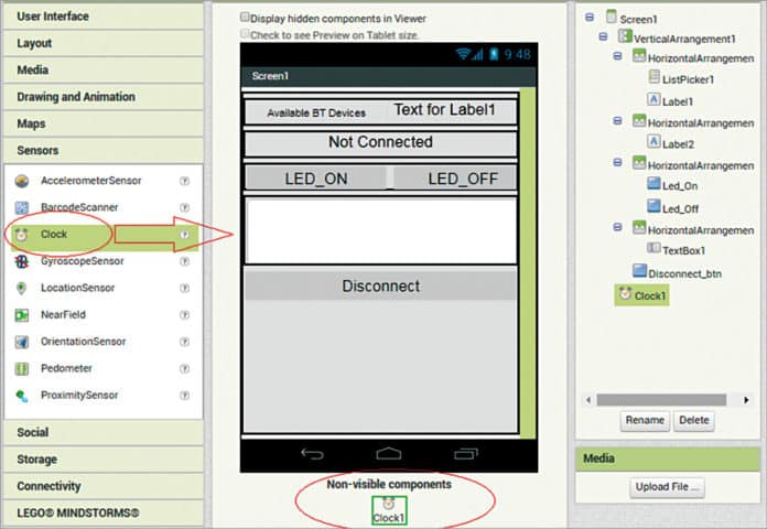 Designing Android App For Communication With Bluetooth
