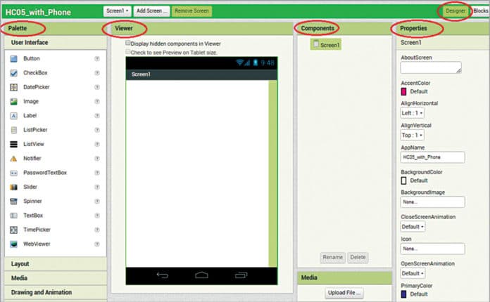 Designing Android App For Communication With Bluetooth