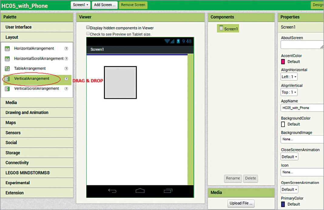 Designing Android App For Communication With Bluetooth