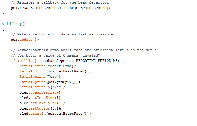 Smart Blood Oxygen And Heart Rate Monitor System