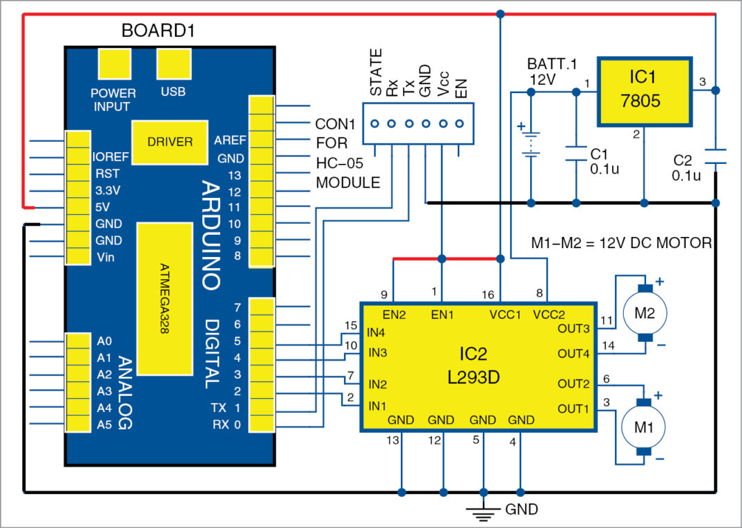 Voice-Controlled Robotic Car- Full Electronics Project