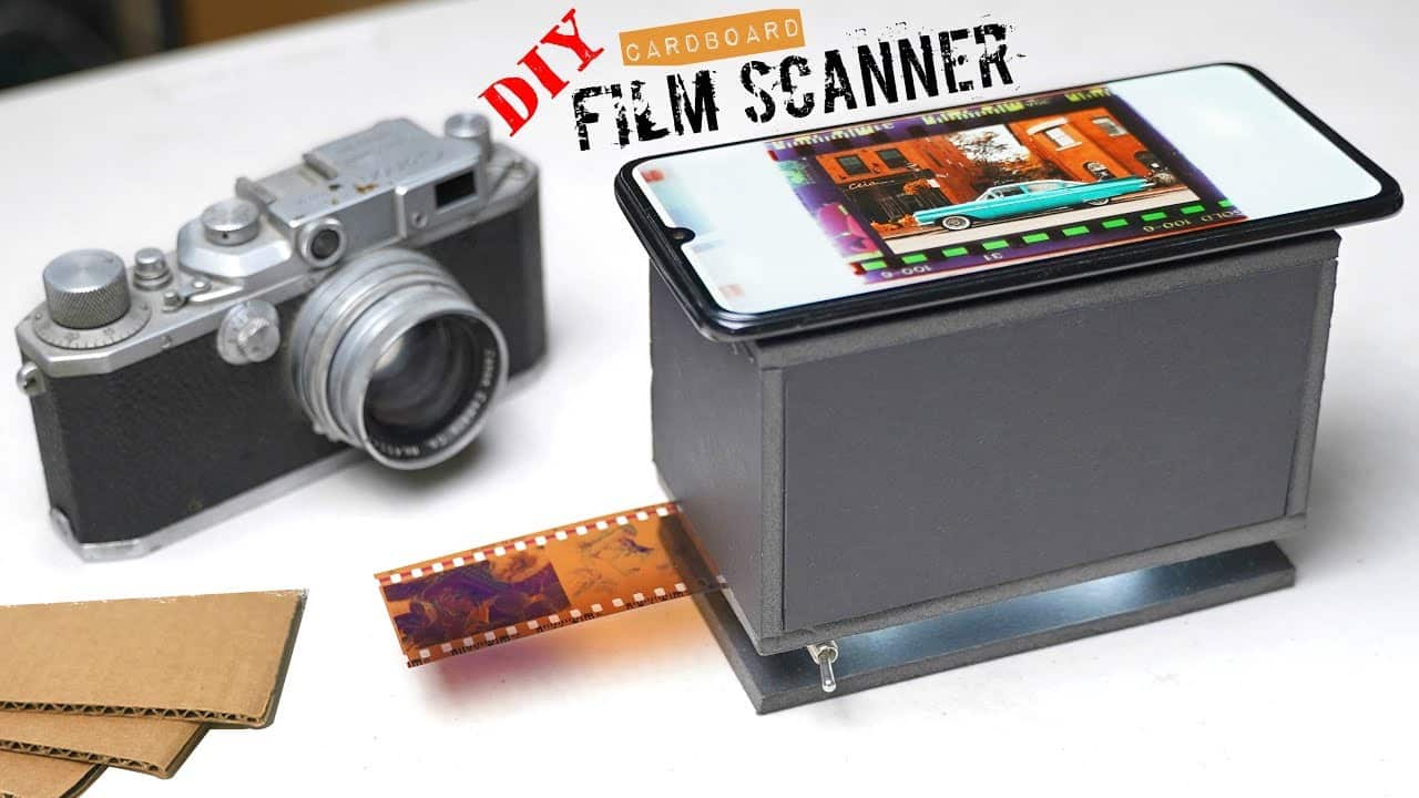 Digitalising Photos From Your Old Photographic Films - DIY Video
