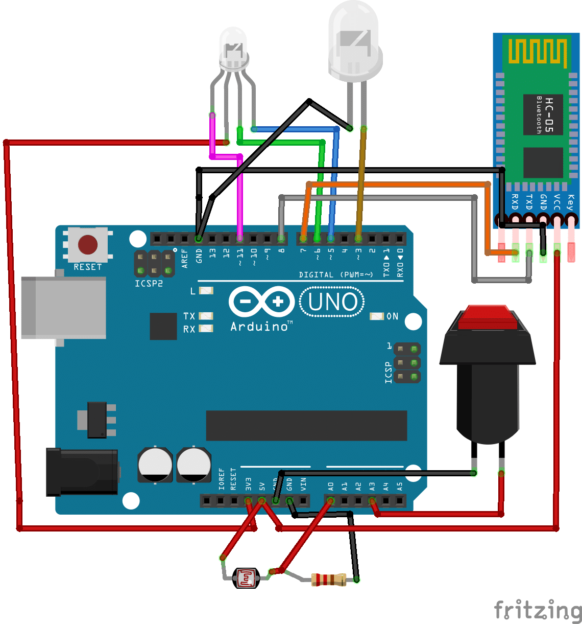 Automatic Ambient Light System With IoT | Full DIY Project