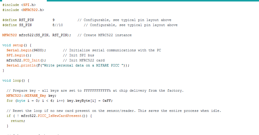 RFID Based Smart Device For Storing Data