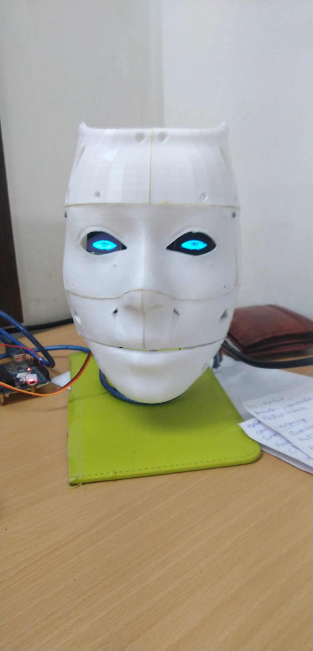 Designing IoT based Face Recognition AI Robot