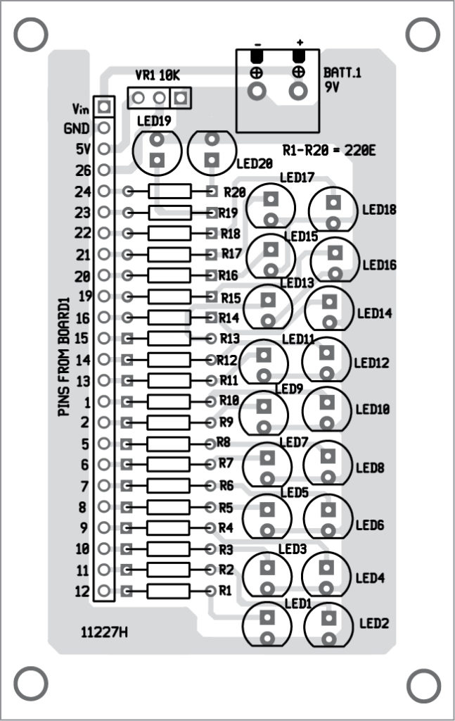 LED Flasher | Flash Twenty LEDs Using Arduino - | Full Electronics Project