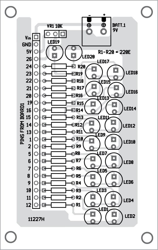 LED Flasher | Flash Twenty LEDs Using Arduino - | Full Electronics Project