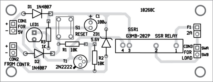Make This Solid-State Relay Driver Circuit for Microcontroller