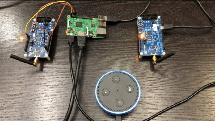Integrating Amazon Alexa with the ST BlueNRG-Mesh Solution