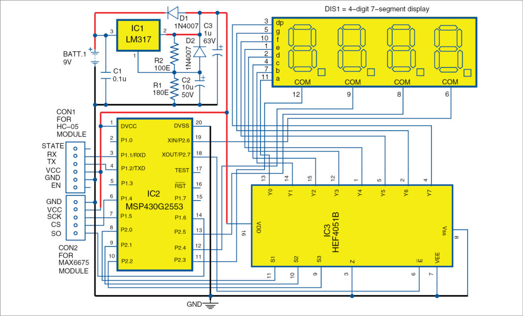 Battery-Operated Portable Temperature Measurement System | DIY