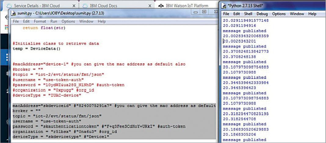 Monitor Live Temperature Using IBM Bluemix and NXP LPC1768