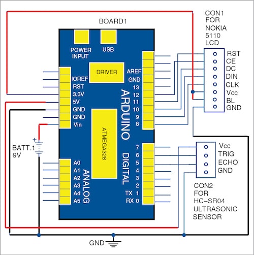 Make A Digital Distance Meter With Arduino