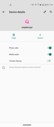 Raspberry Pi Bluetooth Speaker Audio Streaming System