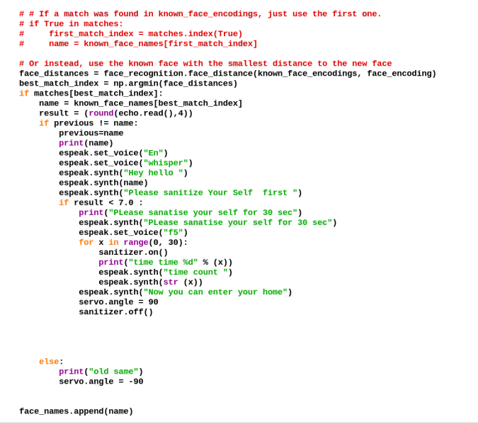 Home Quarantine Using Face Recognition - Electronics For You