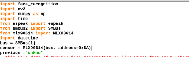 Smart Door Camera with Facial Recognition Feature