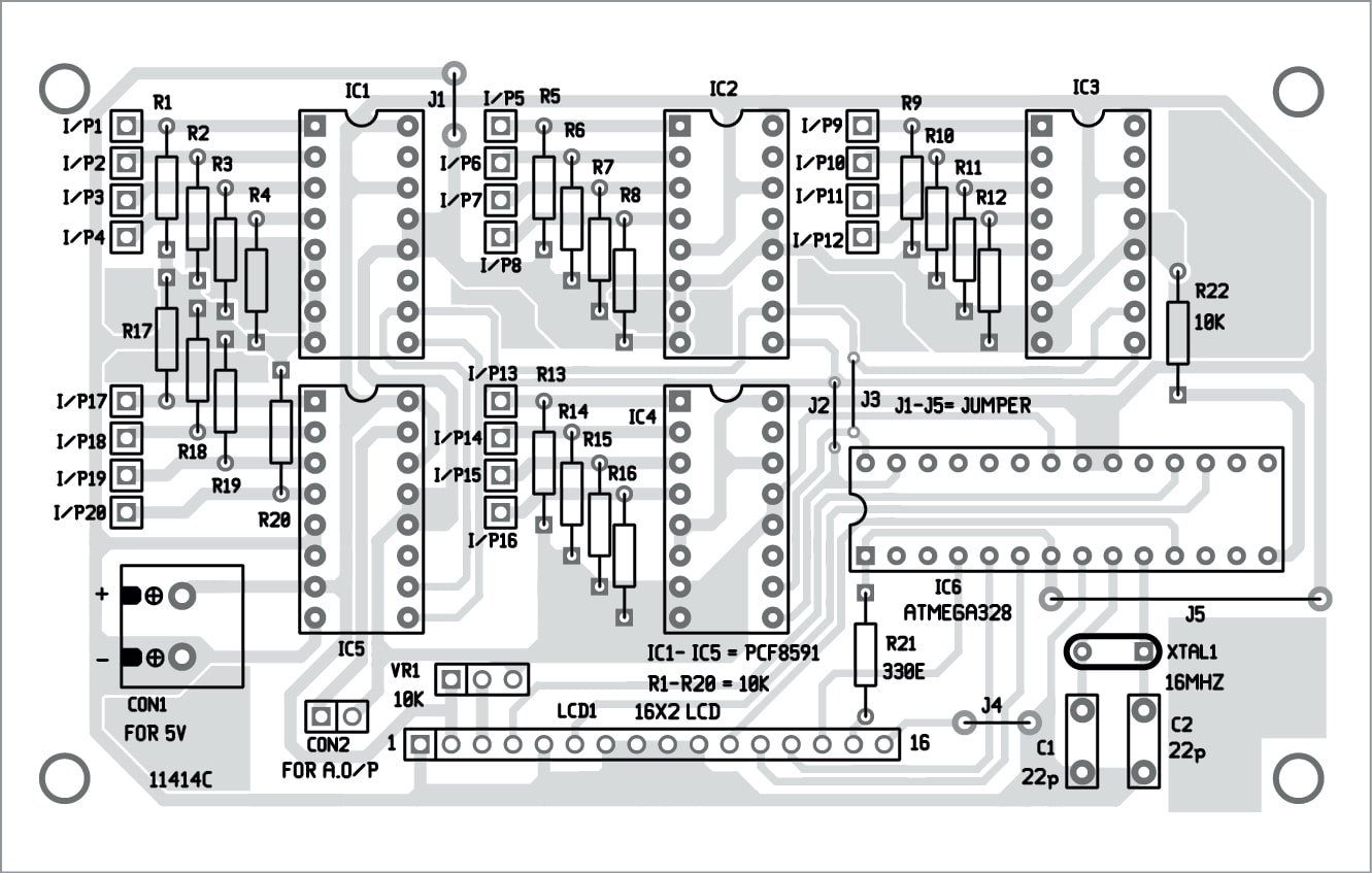 Atmega328 Analog Io Port Expander Using I2c Bus