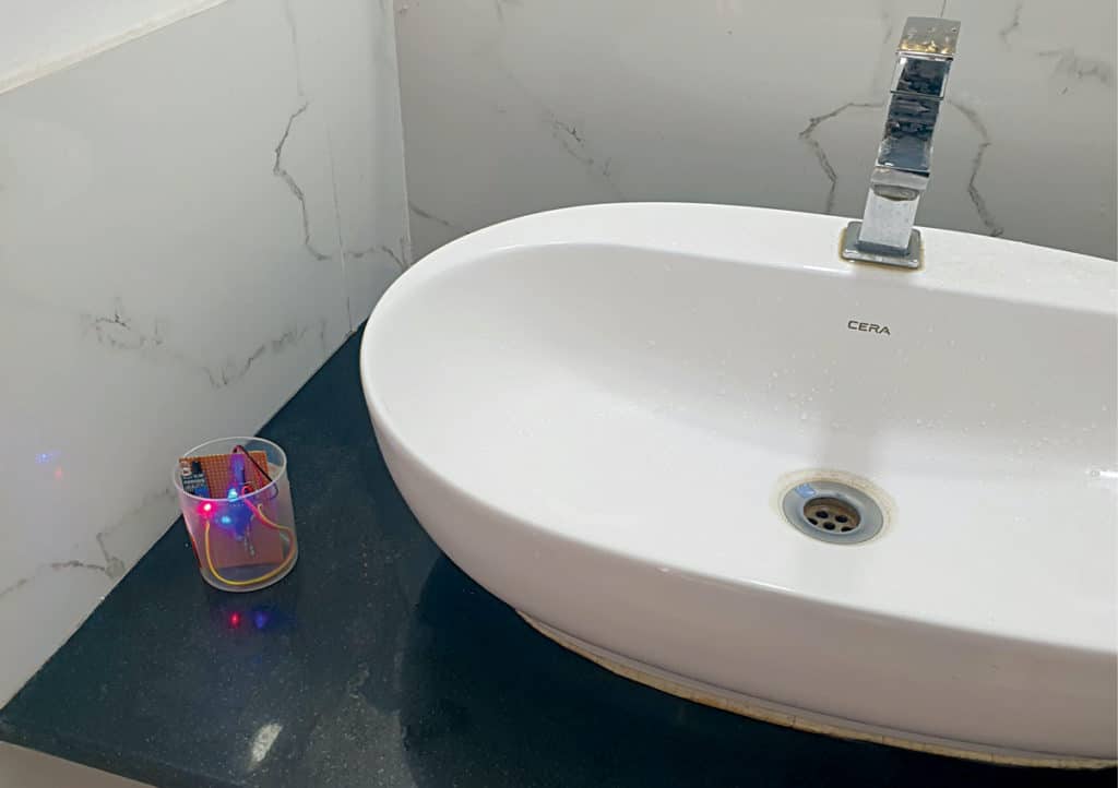 Automatic Hand Wash Timer | Full Electronics Project