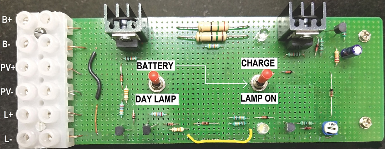 Solar Day Lamp With Battery Backup | Full Electronics Project