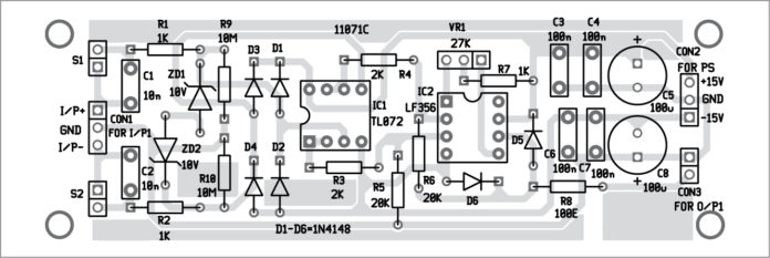 High Impedance Differential Probe For Oscilloscopes & Multimeters