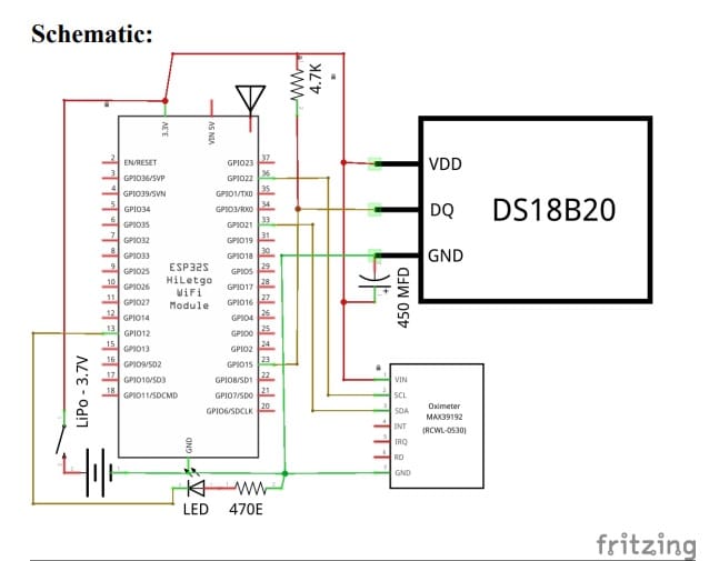 Make Your Own Temperature And Pulse Oximeter | Full Electronics Project