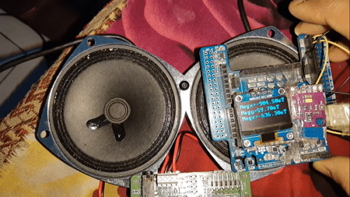 3D Magnetic Flux Meter Using Arduino