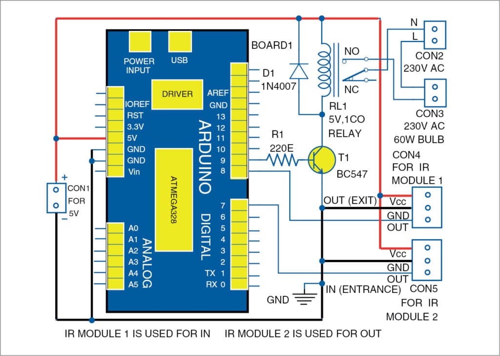 Automatic Light System with Arduino | Project with Code