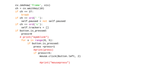 Control PC Using Eyes