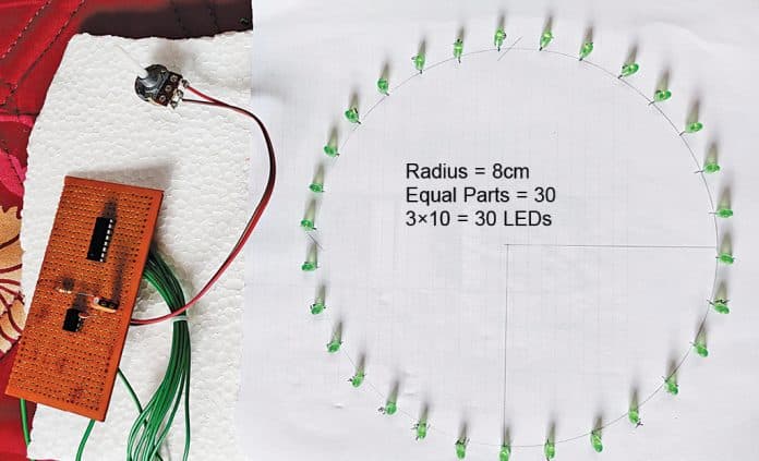 Rotating-Wheel LED Lights For Decoration | Full DIY Project