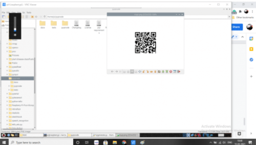 QR Code-Based UI for Vending Machine, ATM and LIFT