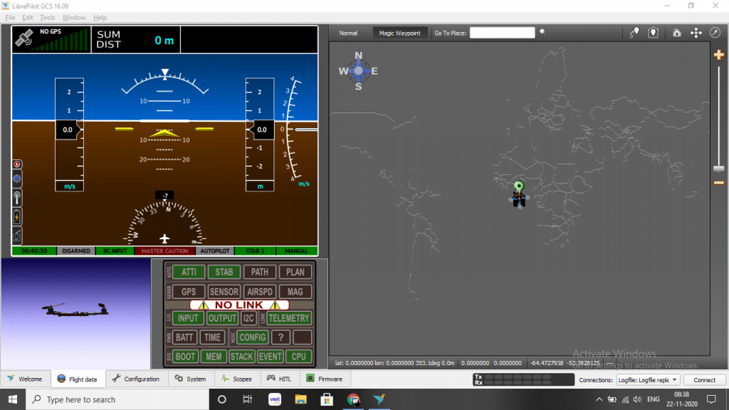 CC3D Open Pilot Qav250 Racing Drone