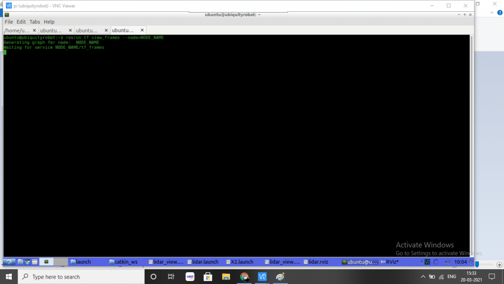 ROS based Robot for Home Mapping and Positioning