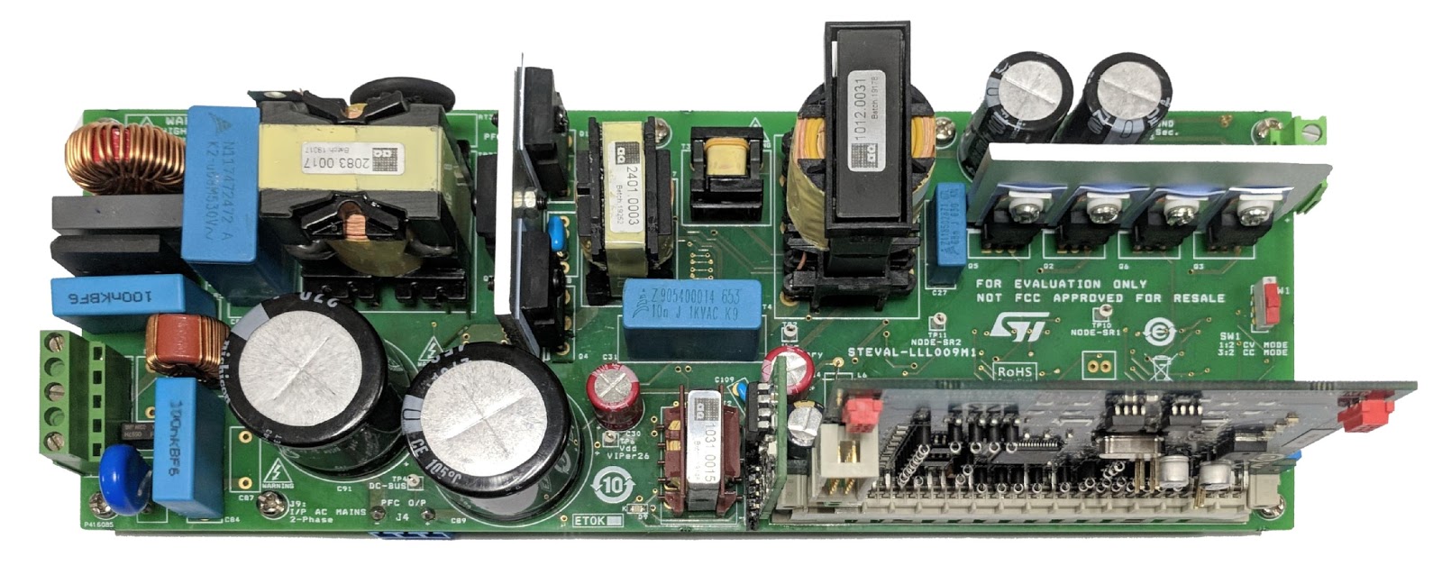 2-Phase Input based 300W AC-DC LED Power Supply Based On LCC Topology