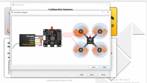 CC3D Open Pilot Qav250 Racing Drone