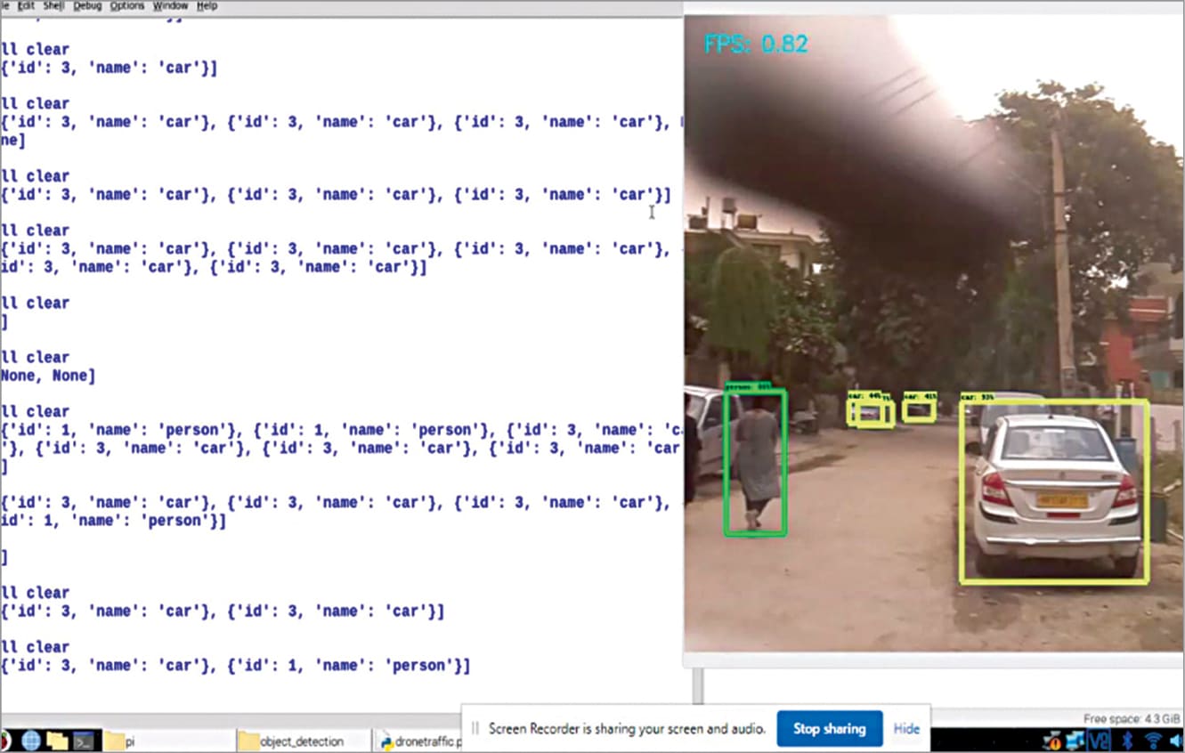 Smart Drone With Real-Time Face Recognition