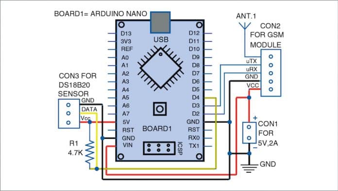 Rail Track Temperature Monitoring System | Full Electronics Project