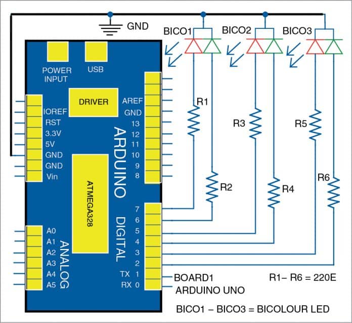 Tricolour LED Nameplate With Arduino | Full DIY Electronics Project