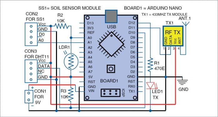 Wireless Sensor Node And Remote Data Receiver Using Arduino